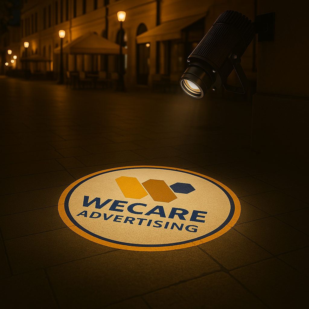 Logo Projection Lamp – High-End Series – Wecareuae