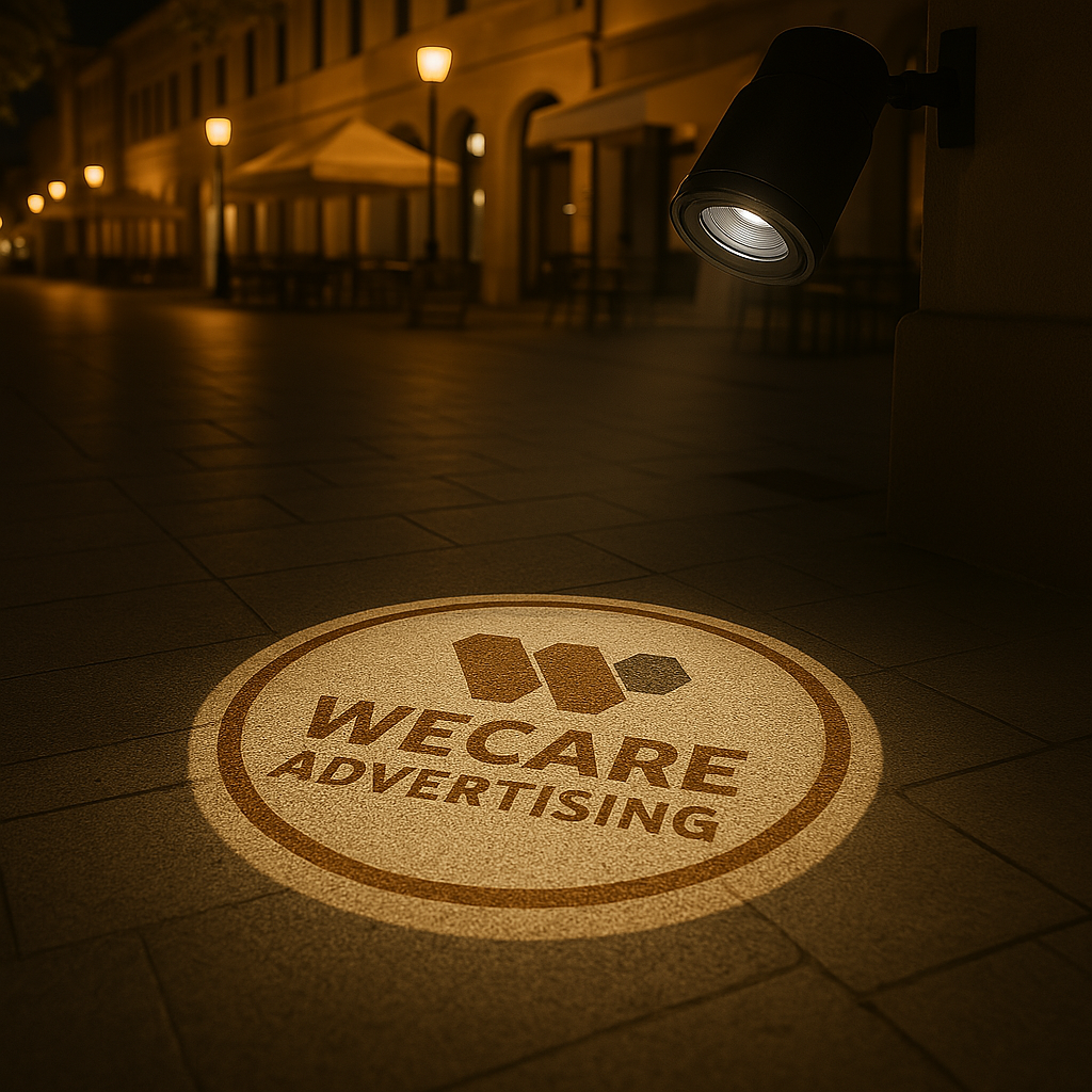 Logo Projection Lamp – High-End Series promotional wecareuae.com
